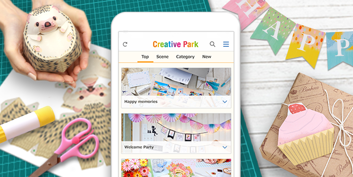 Master paper crafts - Canon Creative Park