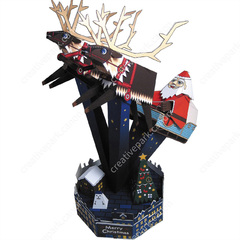 Santa Claus in his Sleigh - Season - Toys - Paper Craft - Canon ...