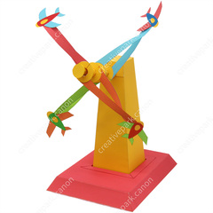 Wind Powered Plane Tower - Play - Educational - Paper Craft - Canon ...