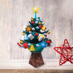 Christmas (Christmas Tree with Ornaments) - Season - Toys - Paper Craft ...