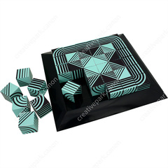 Geometry Puzzle (Green) - Puzzles - Educational - Paper Craft - Canon ...