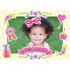Simple Scrap Parts Kits (Baby's Birthday) 02 Photo Size: 4"x6" 10x15cm ...