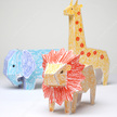 Drawing Papercraft (Lion) - Play - Educational - Paper Craft - Canon ...
