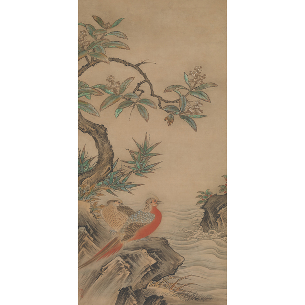 四季花鳥図 - 狩野松栄 - 日本画 - 名画 - Canon Creative Park 四季花鳥図 - 狩野松栄 - 日本画 - 名画 - Canon Creative Park
