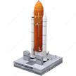 Space Shuttle Fuel Tank and Rocket Set (Realistic Version) - NASA ...