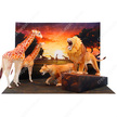 Diorama (Sunset) - Dioramas - Realistic Crafts/Animals - Paper Craft ...