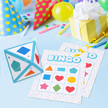 Bingo Game (Shapes) - Games - Educational - Paper Craft - Canon ...