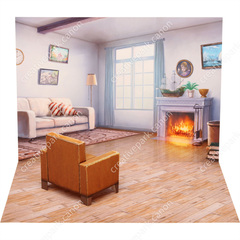 Diorama (Living room) - Pet Series - Animals - Paper Craft - Canon ...