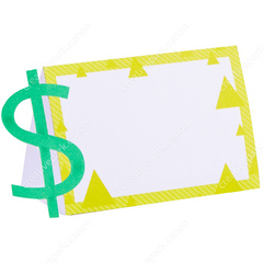 Showcase Price Sign - Make your work fun - Latin flavor. - Paper Craft ...