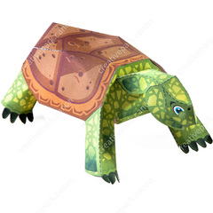 Tortoise - Animals - Latin flavor. - Paper Craft - Canon Creative Park