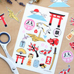 Sticker (Japanese-style pattern) - Stickers - Home and Living - Canon ...