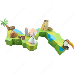 Map of Panama - Family entertainment. - Latin flavor. - Paper Craft ...