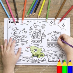 Coloring (Park / Make Believe) - Coloring - Collaboration - Paper Craft ...