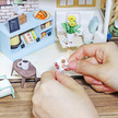 Miniature world (Café) - Miniature world - Toys - Paper Craft - Canon ...