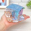 Miniature book (House / Scandinavian) - Miniature world - Toys - Paper ...