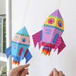 Rocket (Colorful / Moving toy) - Play - Educational - Paper Craft ...