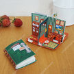 Miniature book (House / Green) - Miniature world - Toys - Paper Craft ...