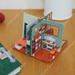 Miniature book (House / Green) - Miniature world - Toys - Paper Craft ...