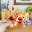 Medieval Adventure Play Set (Castle / Dragon and Knight) - Play ...
