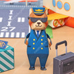 Miniature doll set (Dog / Pilot) - Miniature world - Toys - Paper Craft ...