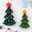 String Decoration (Christmas Tree) - Paper Fans - Hanging Decoration ...