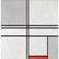 Composition (No. 1) Gray-Red - Mondrian - 서양화 - 명화 - Canon Creative Park
