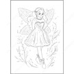 Coloring Page: Fairy (Snow) - Coloring - Art - Canon Creative Park