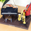 Miniature instrument set (Jazz) - Musical instruments - Decorative ...