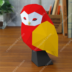 Polygon Animals (Owl / Red / Yellow) - Beginner Series - Animals ...