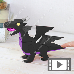 Moving toy (Dragon / Purple) - Moving toy / Mechanical Toy - Toys ...