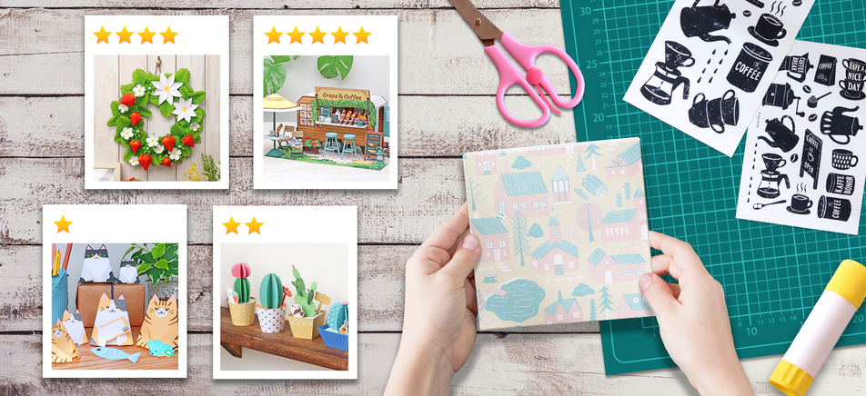 Start hand crafts! - Canon Creative Park